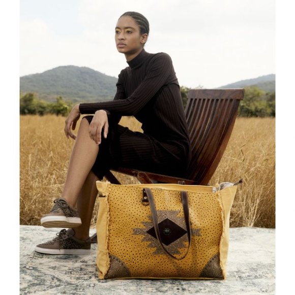 Myra Bag | Bags | Myra Bag Handmade Bag Suramya Weekender Upcycled ...
